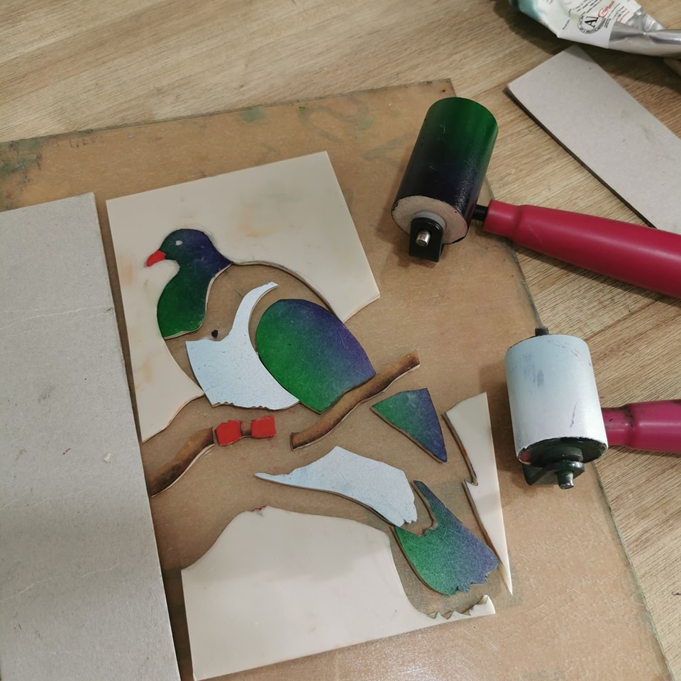 Making a Jigsaw Print – Soon-Lee Spicer – Artist